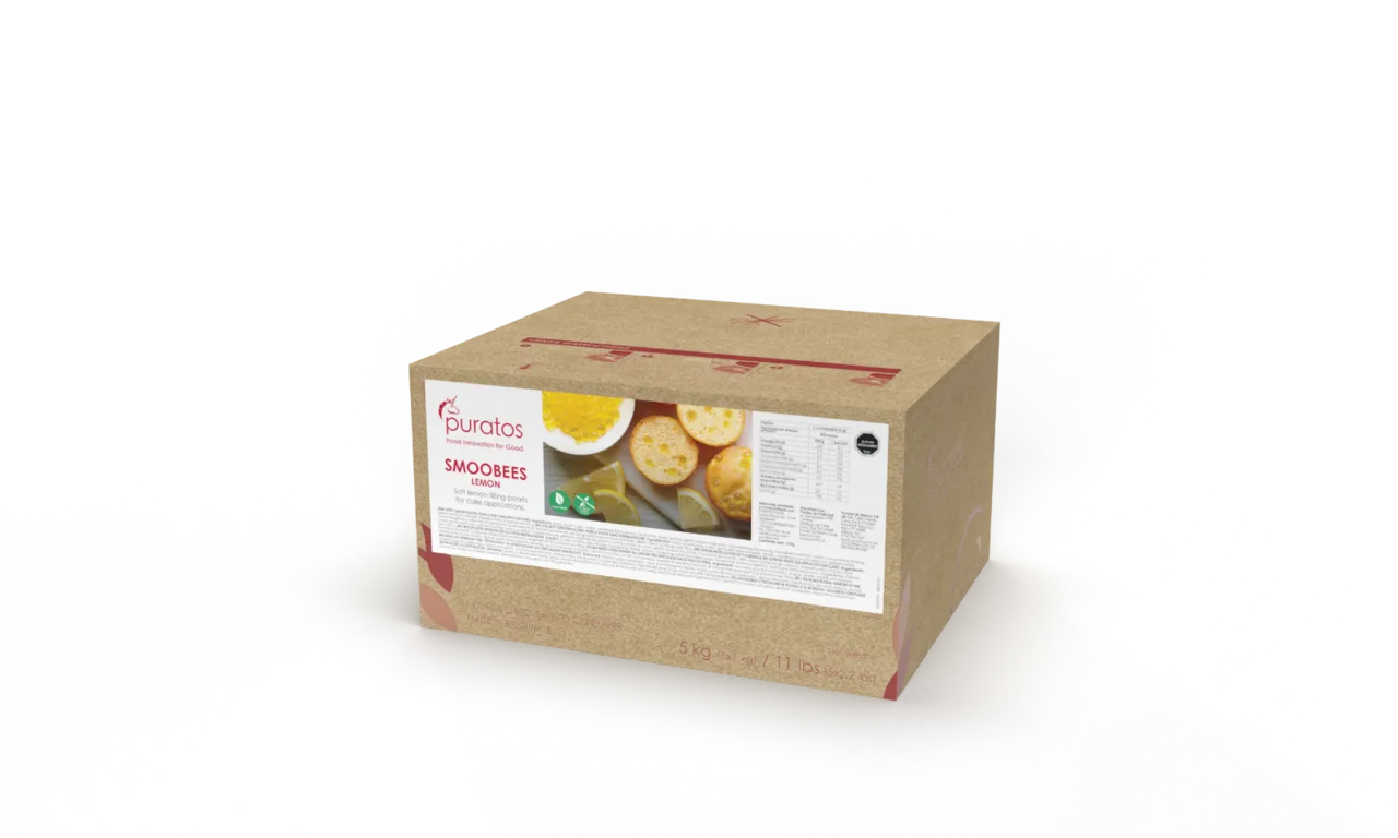 Smoobees Lemon Filling Pearls - Puratos